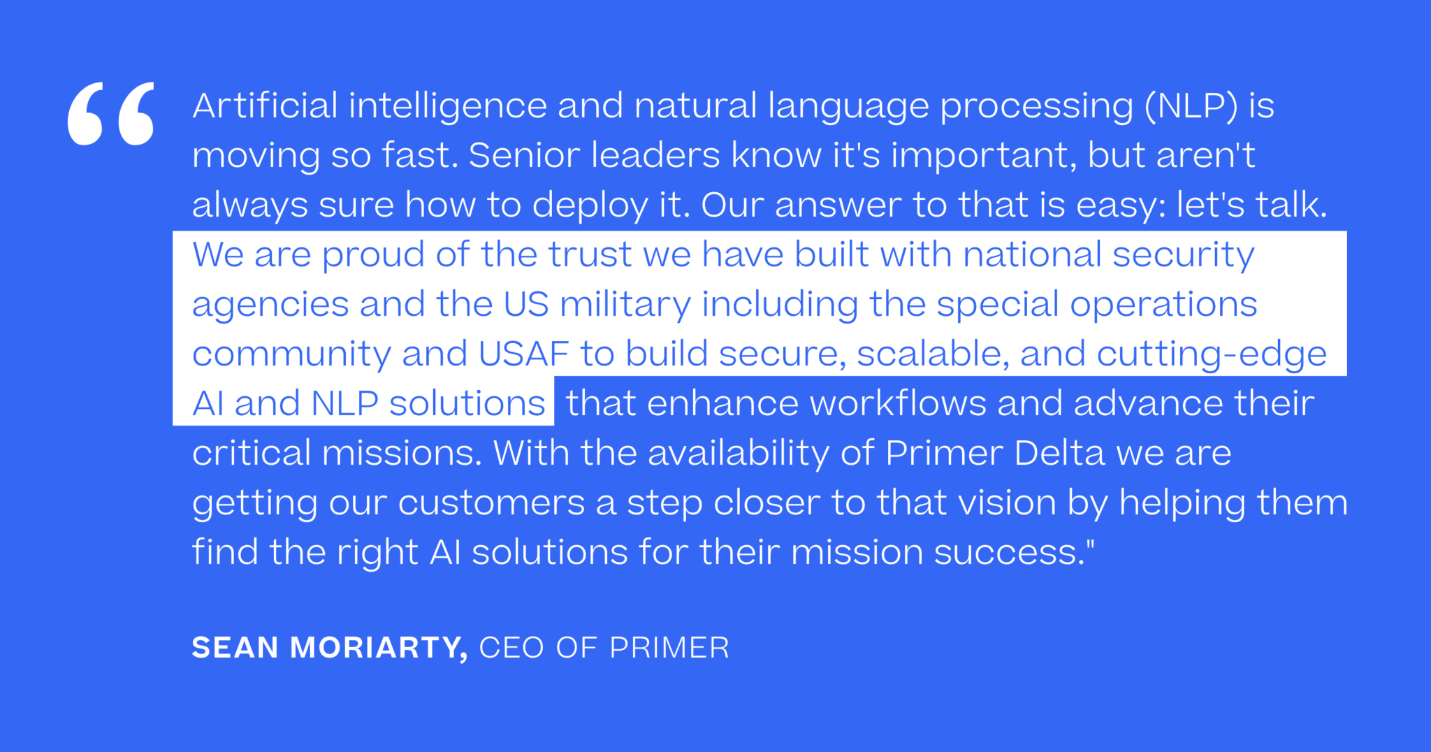 Introducing Primer Enterprise Platform: Our next-gen AI-native platform ...