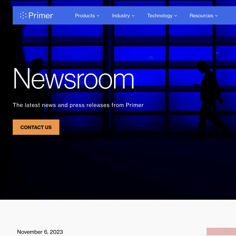 Newsroom - PrimerAI