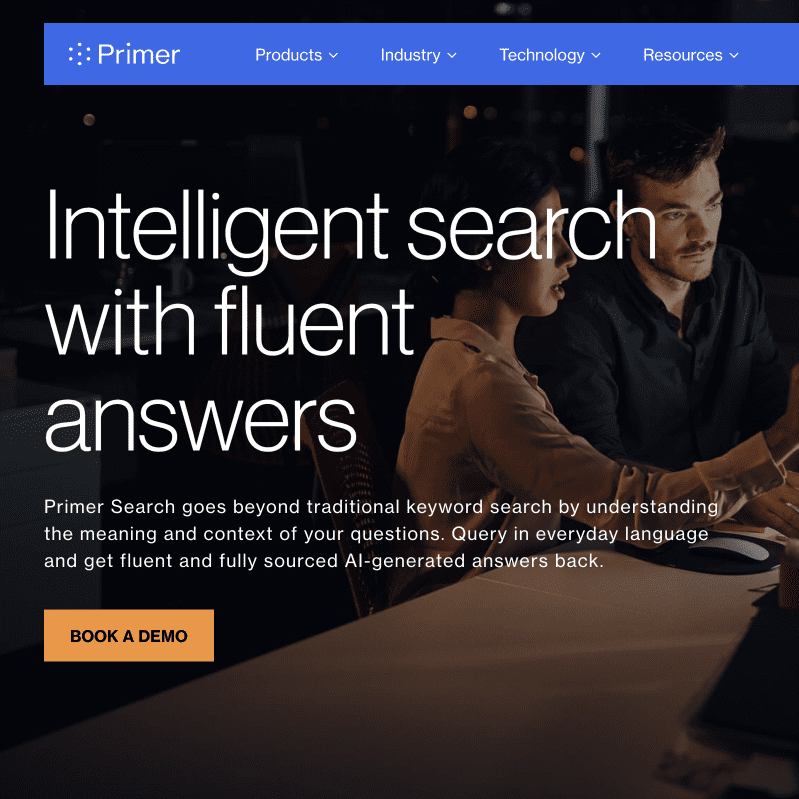 Primer Search - PrimerAI