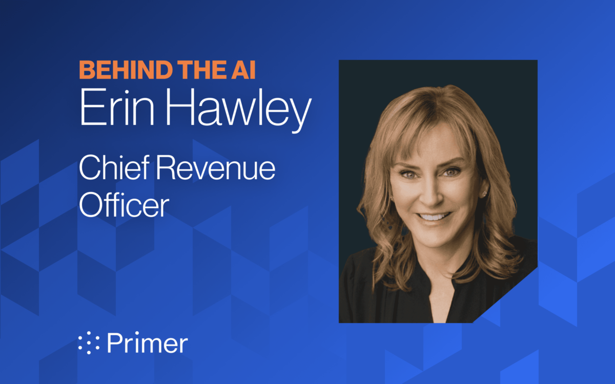 Behind the AI: Erin Hawley - PrimerAI